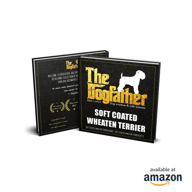 Soft Coated Wheaten Terrier Book - The Dogfather: Dog wisdom & Life le